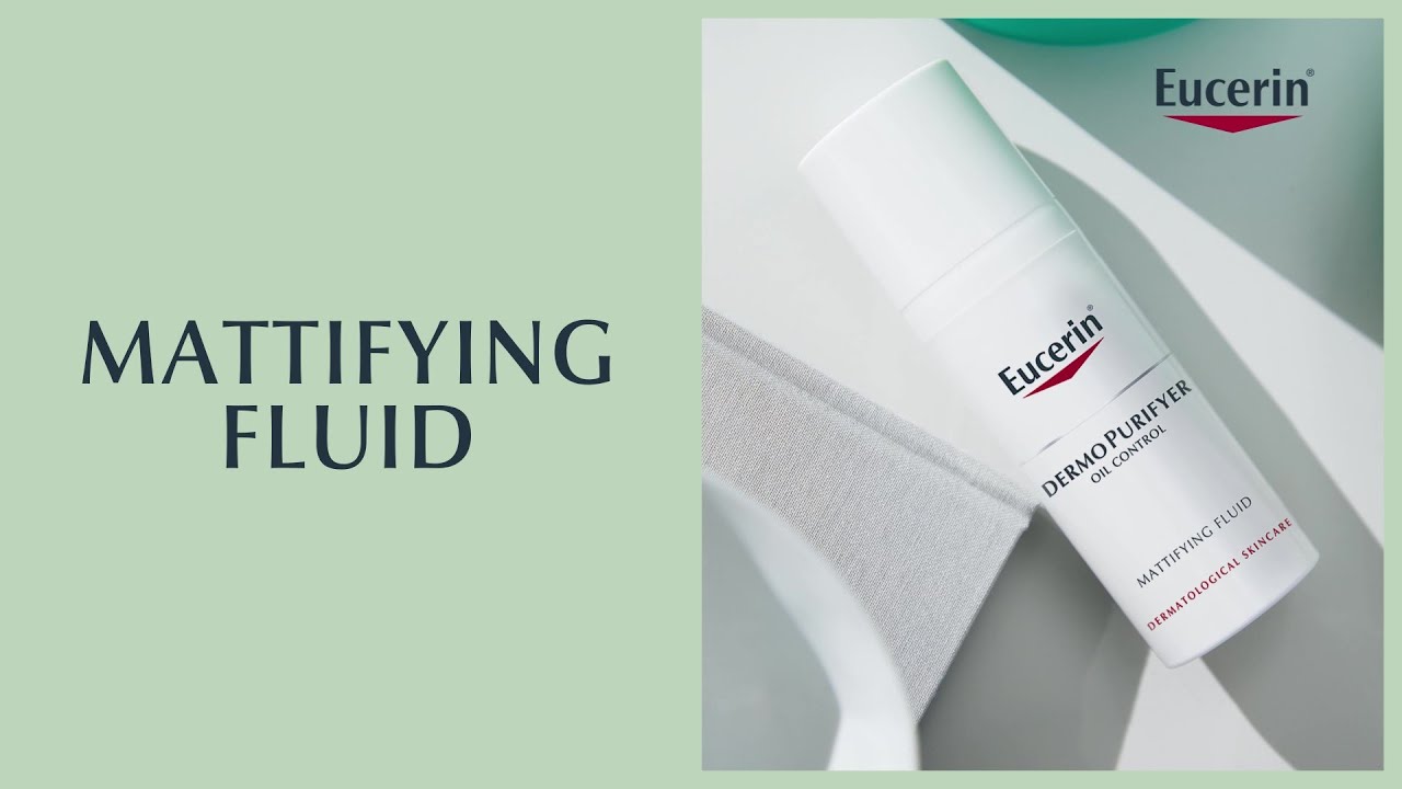 Eucerin DermoPurifyer Mattifying Fluid - YouTube