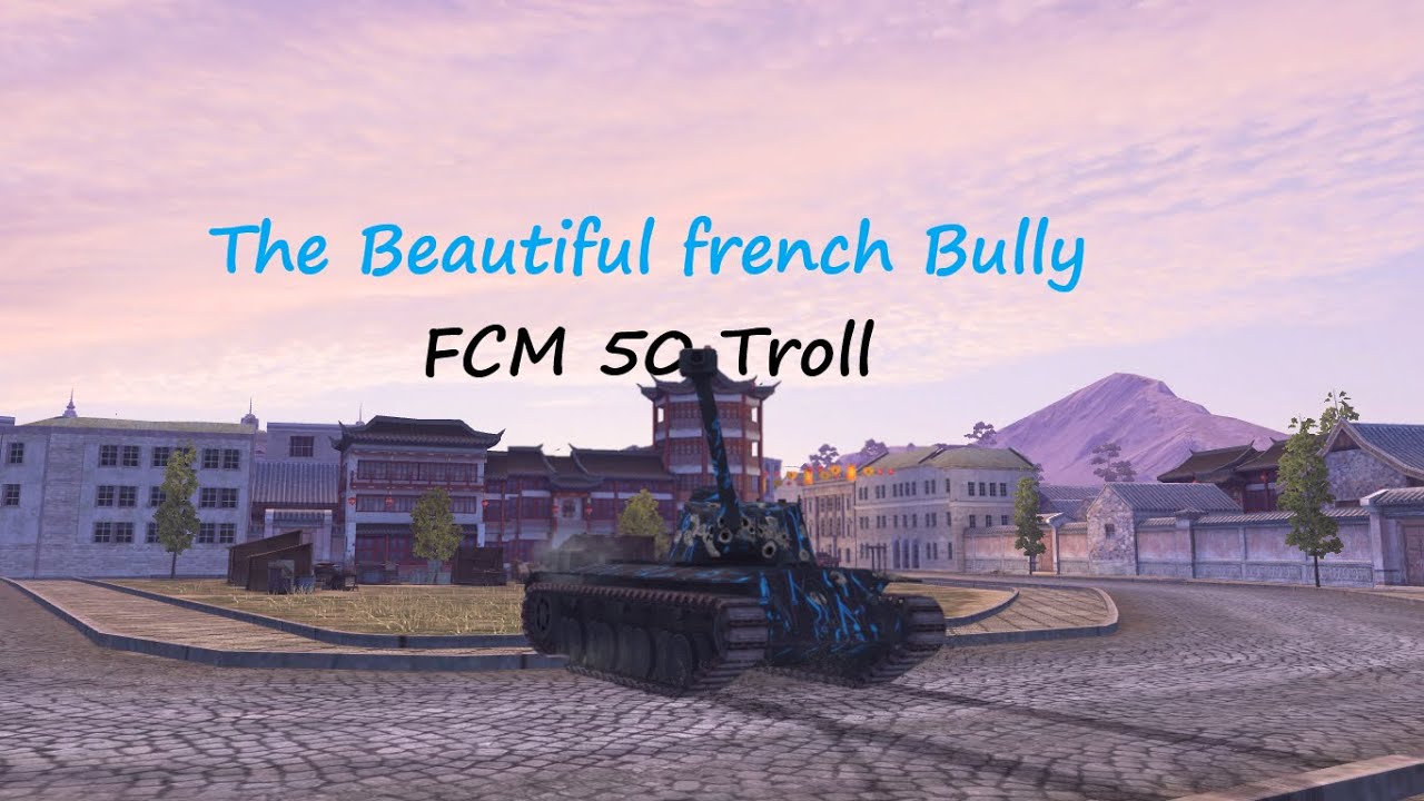 FCM 50 t, Ramming and Trolling tier 10s | World of Tanks Blitz - YouTube