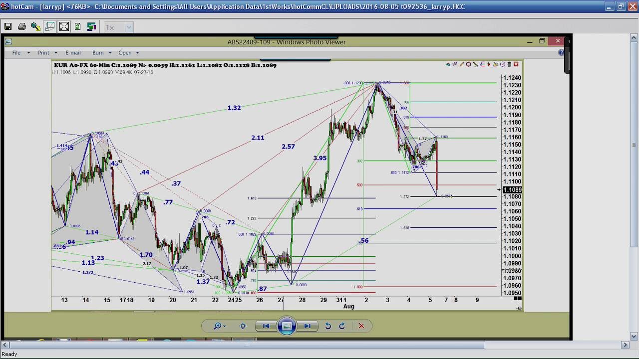 August 5th Trade What You See with Larry Pesavento on TFNN - 2016 - YouTube