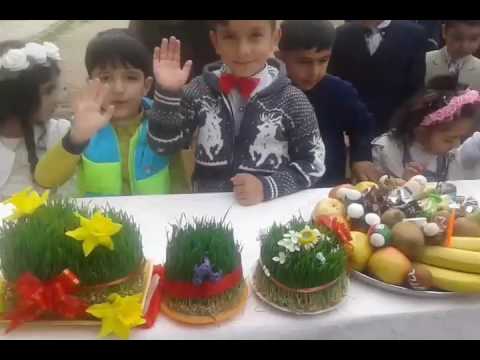 Nefcala rayonun Banke 2nomreli mektebin.Novruz tedbiri(8)