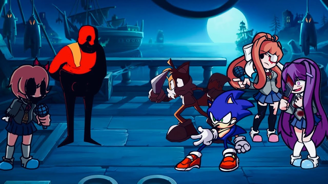 Forestall Desire Ft. Starved, Soul Sayori, Tails, Monika, Sonic And ...