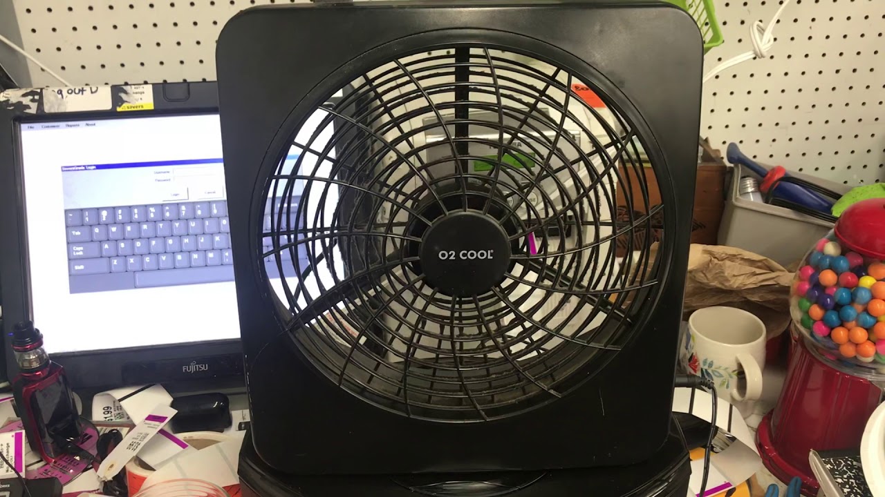 O2 Cool Desk Fan (Quick Test) - YouTube