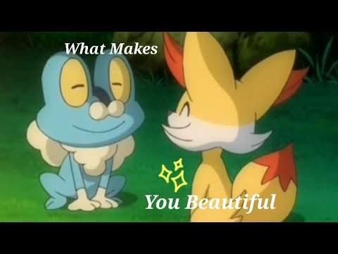 Froakie X Fennekin Edit - What Makes You Beautiful - Pokémon - YouTube