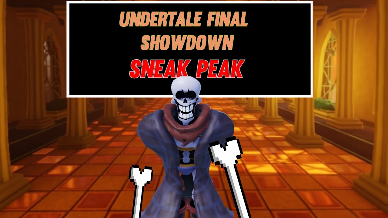 |undertale final showdown| sneak peak - YouTube