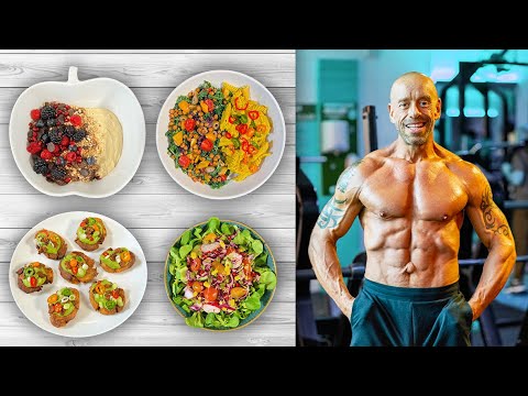 Full Day Of Eating For Lean Vegan Muscle (Tasty!!) - YouTube