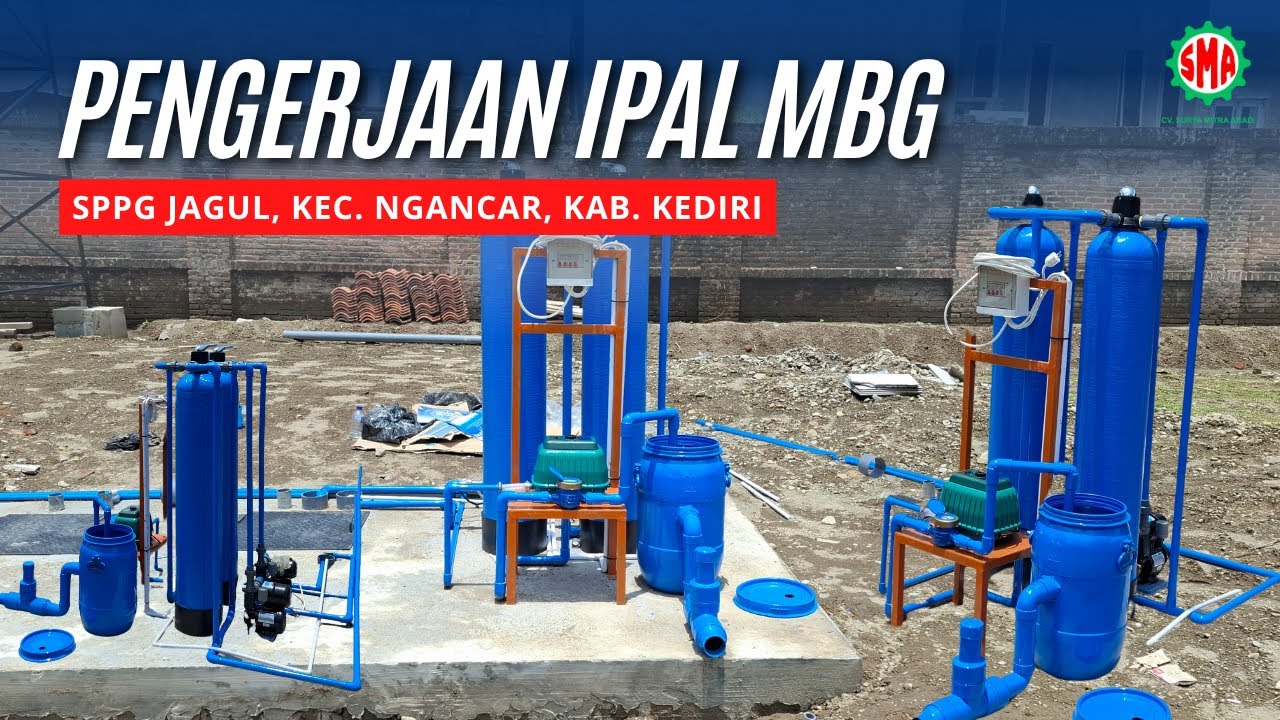 PENGERJAAN IPAL MBG SPPG JAGUL, NGANCAR, KEDIRI - KONTRAKTOR IPAL CV ...