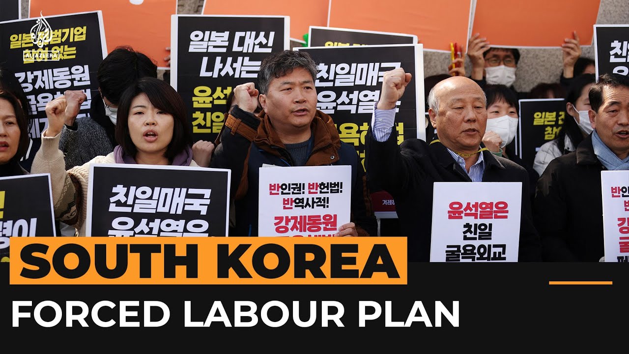 South Koreans protest government’s forced labour plan | Al Jazeera ...