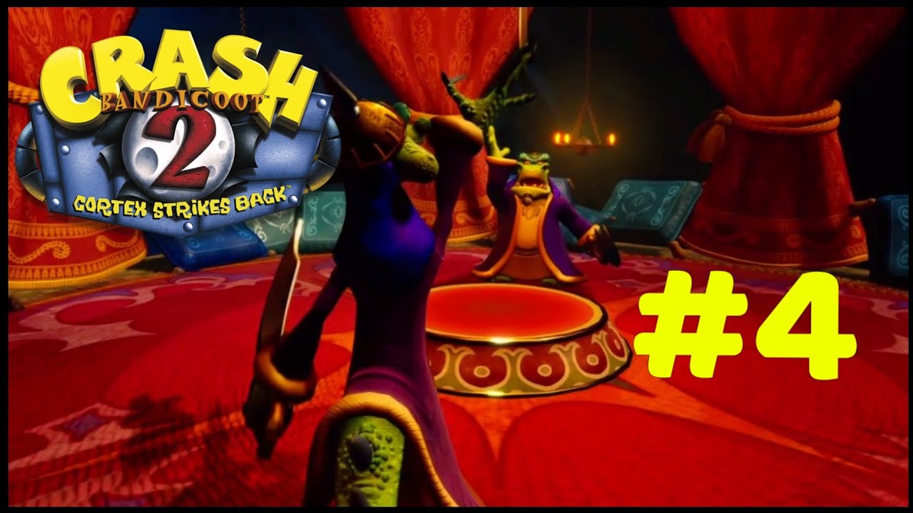 Crash Bandicoot 2 (Remake) Part 4- The Komodo Brothers! - YouTube