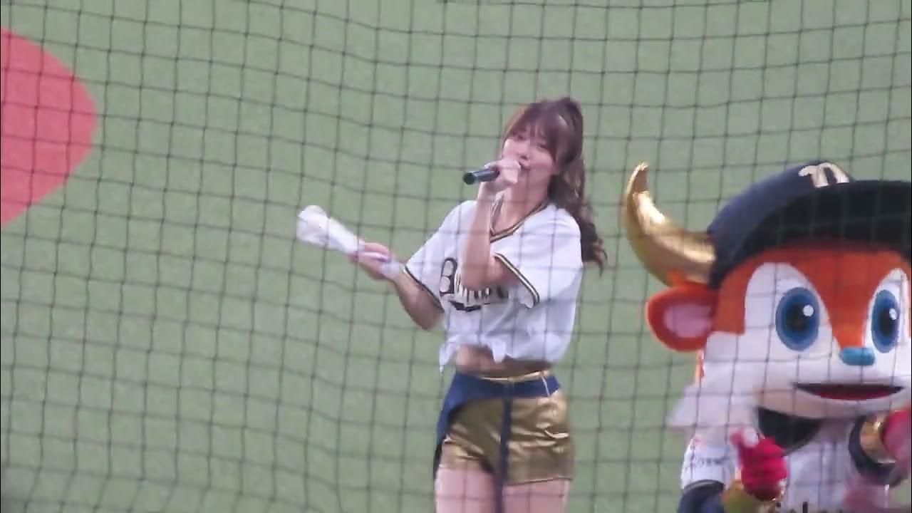 24/7/10 オリックスvsホークス BsGravity 「TakeMe」 MAHO AYAKA YUIKA - YouTube