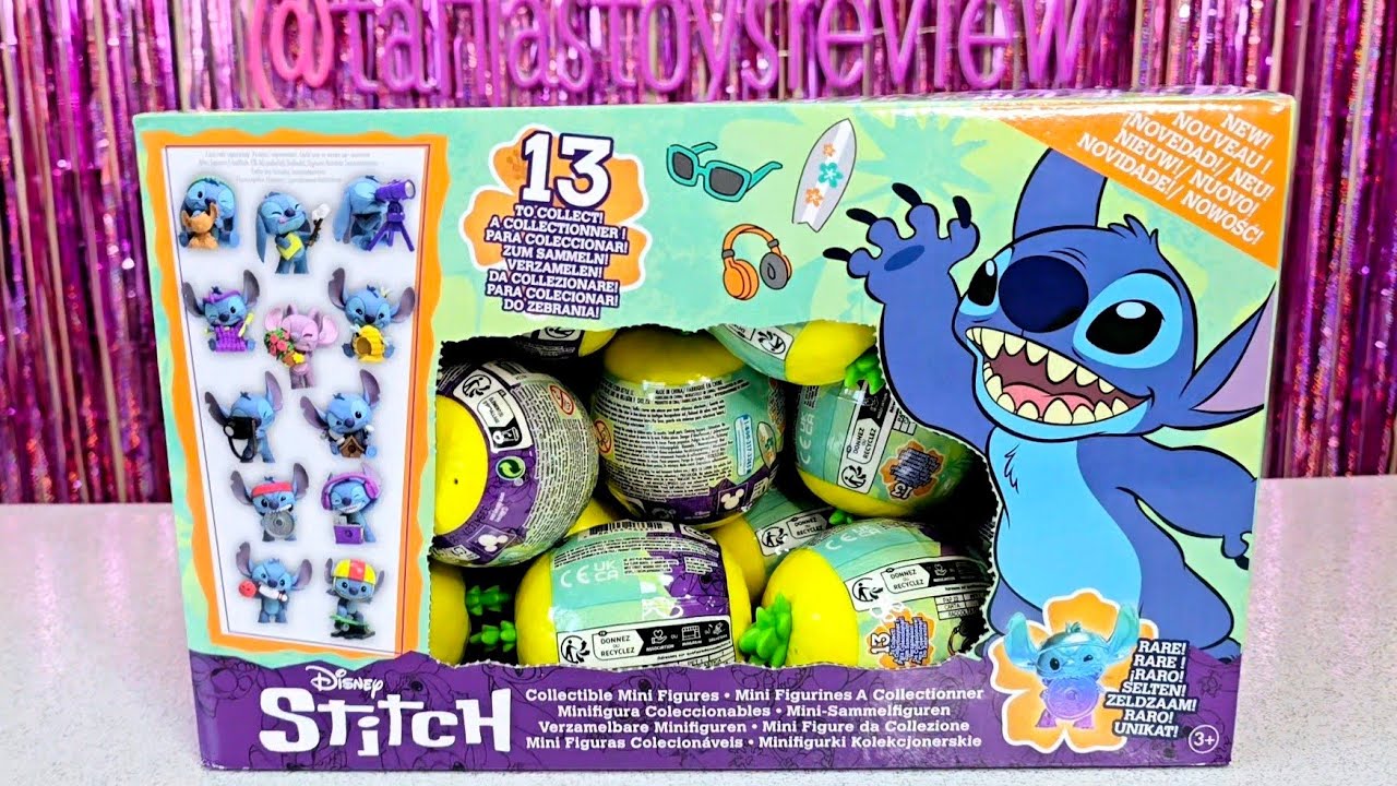 #asmr Unboxing a Fullset of Disney Stitch - That's so Stitch ...