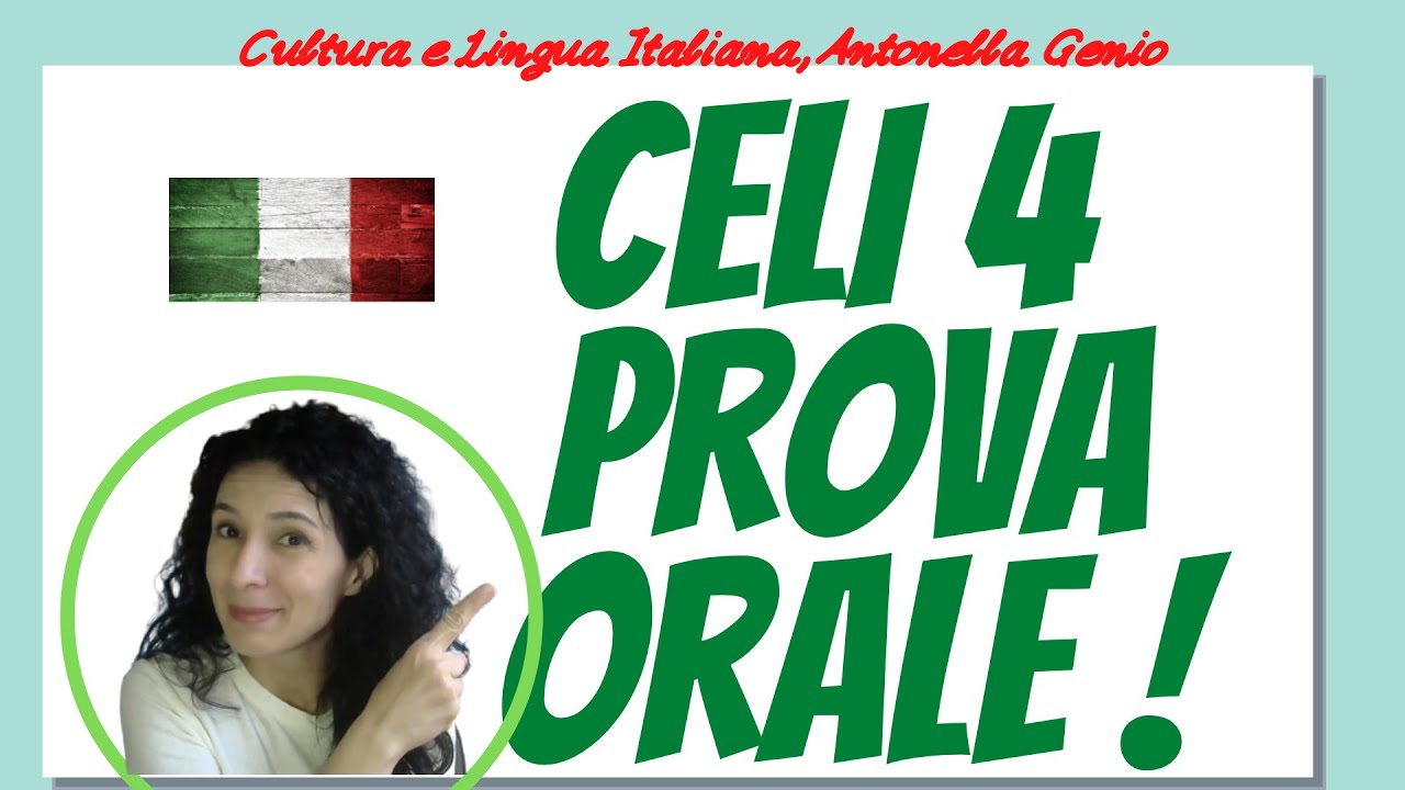 CELI ITALIAN EXAM Learn Italian CELI 4 (Level C1 of QCER) Sample Test ...