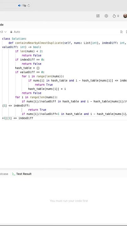 Leetcode #220: Contains DuplicateIII #python#programming #leetcode # ...
