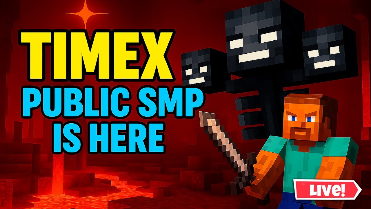 🔴Live New Magic Smp Nether On Minecraft Public Smp Live Stream in Hindi ...