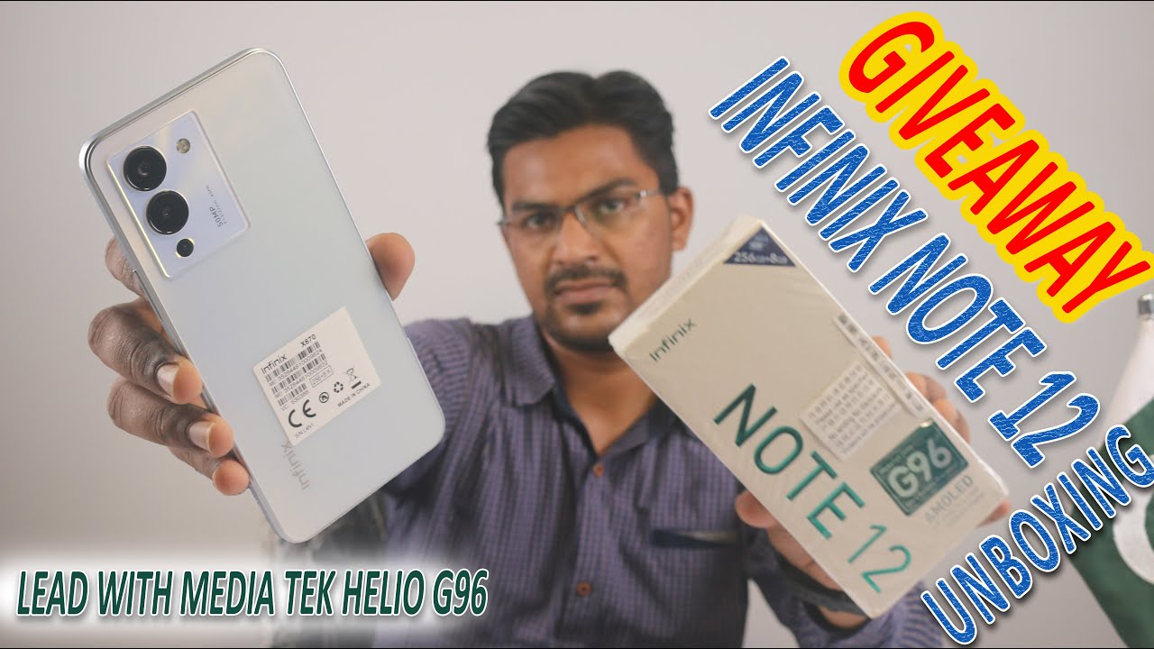 Infinix NOTE 12 Unboxing | MediaTek Helio G96 | All Rounder | AMOLED ...