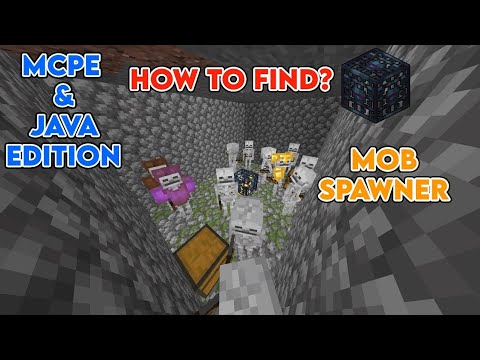 How To Find Mob Spawner Easily || Easiest Way To Find Spawner In ...