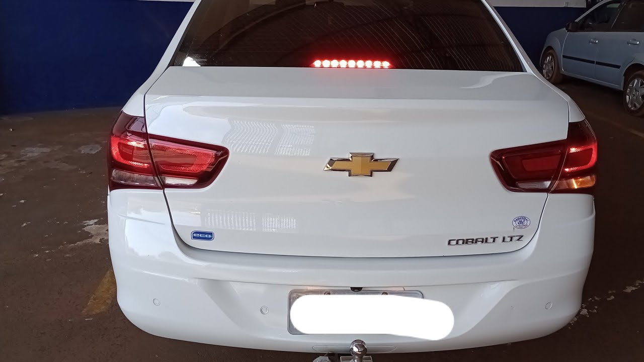 Localização do número do chassi e motor do Chevrolet Cobalt 1.4 LT 2016 ...