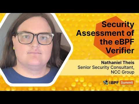 Security Assessment of the eBPF Verifier - Nathaniel Theis - YouTube