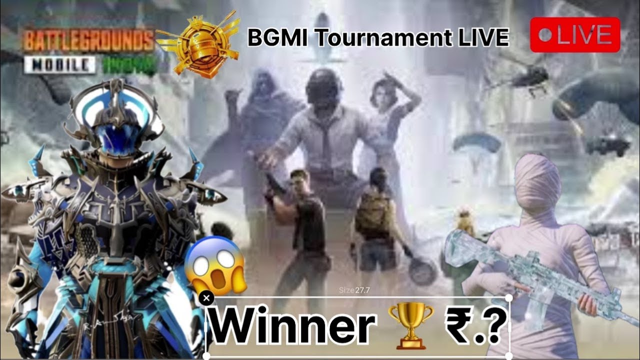 bgmi tournament match room match live bgmi solo and squad winner ₹10 ...