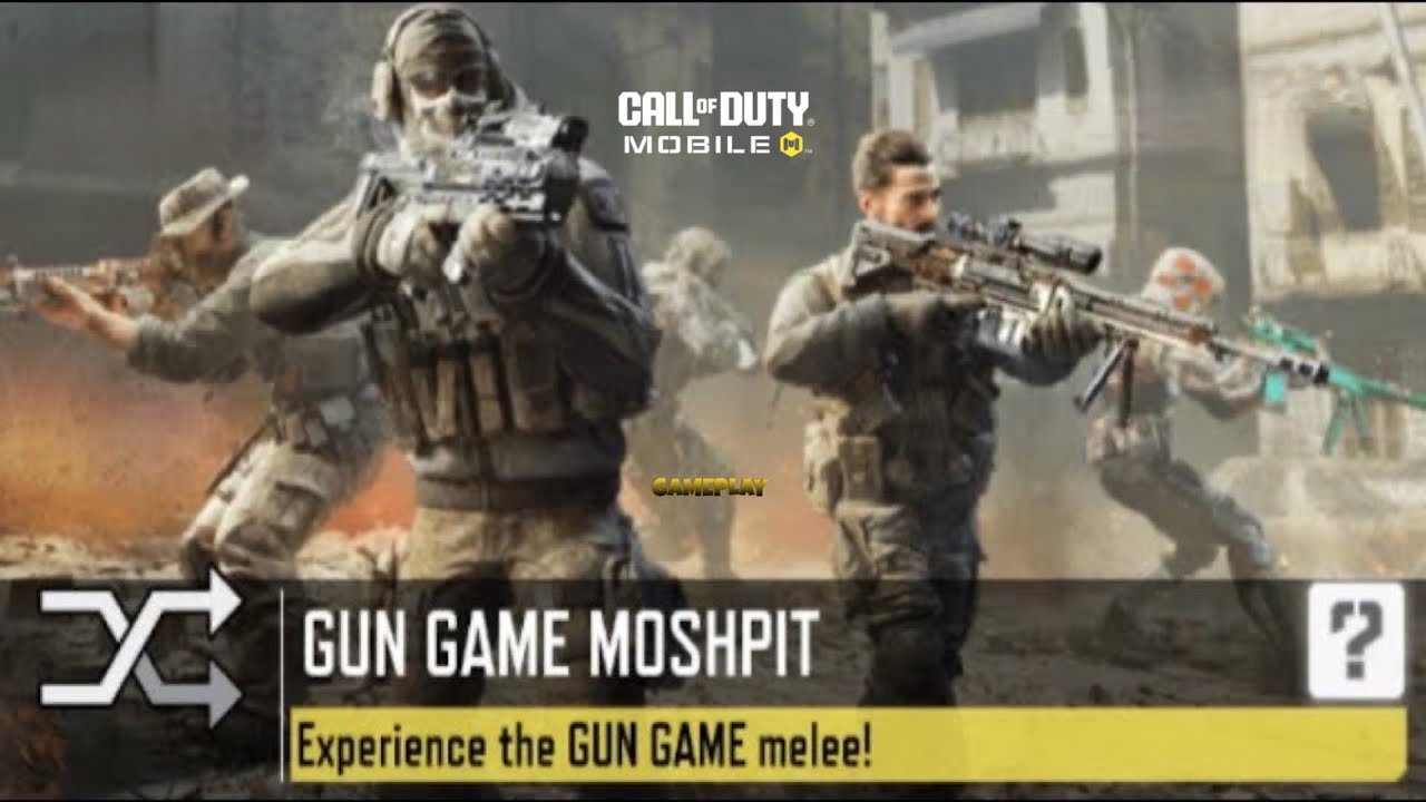 Call of Duty: Mobile - Gun Game Moshpit MP Mode Gameplay ...