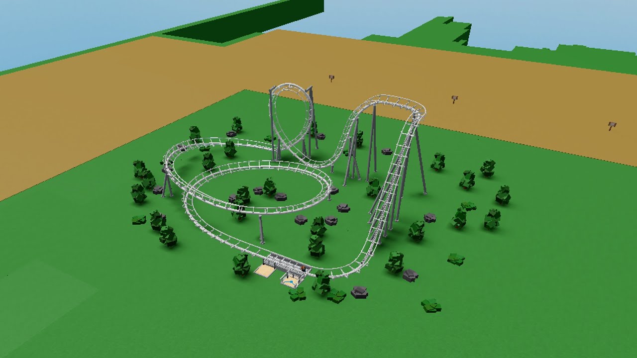 Building a Corkscrew Coaster in TPT2! - YouTube