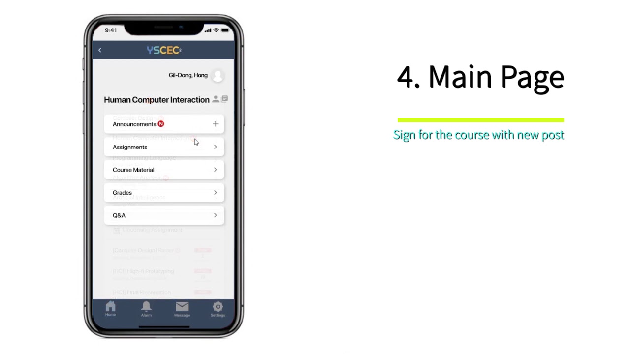 [High Fidelity Prototype] YSCEC Mobile App - YouTube