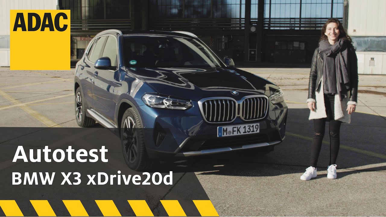 BMW X3 xDrive20d im ADAC-Check – der Premium-SUV-Champion | ADAC - YouTube