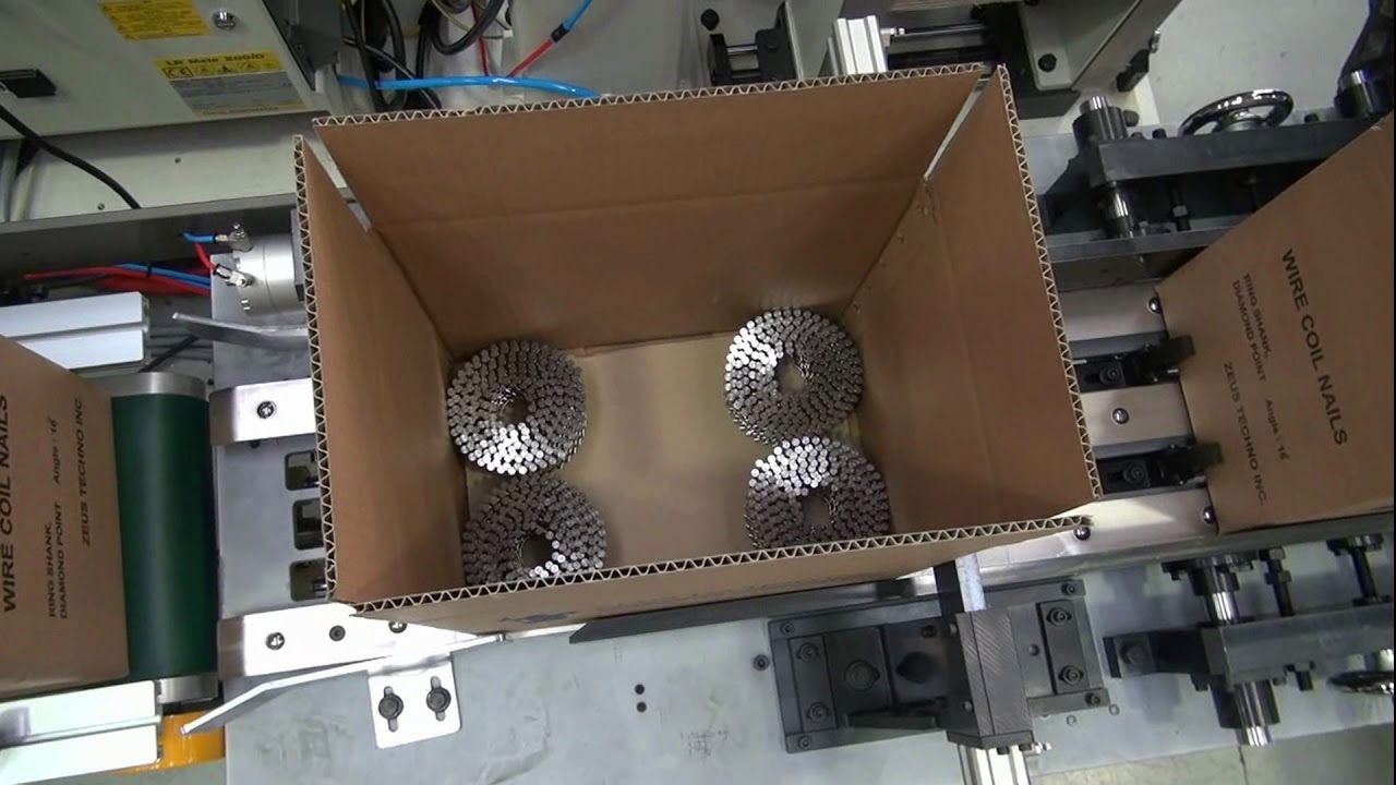 Robot Packing line with CN 90 - YouTube