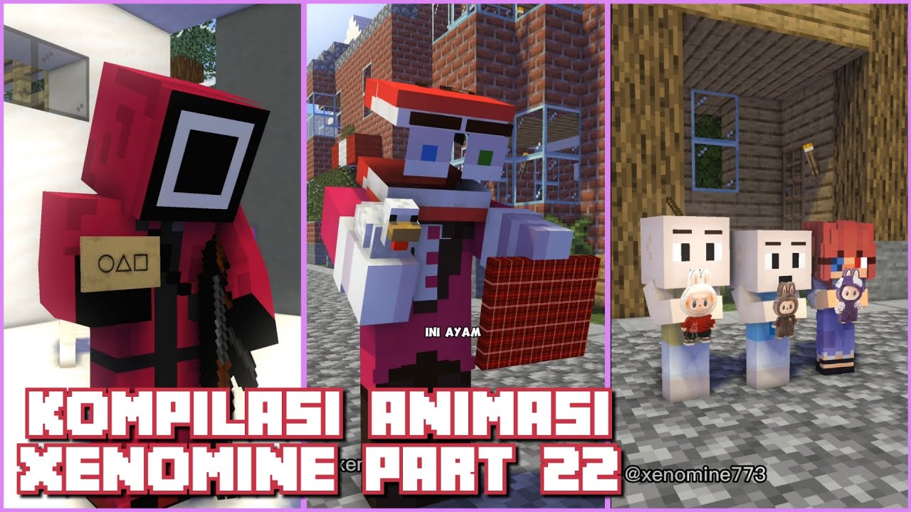 🗿Kompilasi Animasi Minecraft Xenomine ( Part 22 ) - YouTube