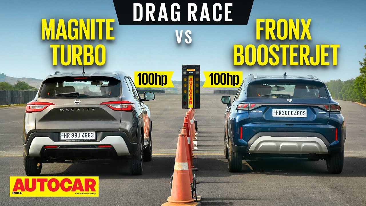 DRAG RACE: Maruti Suzuki Fronx vs Nissan Magnite - Boost is the secret ...