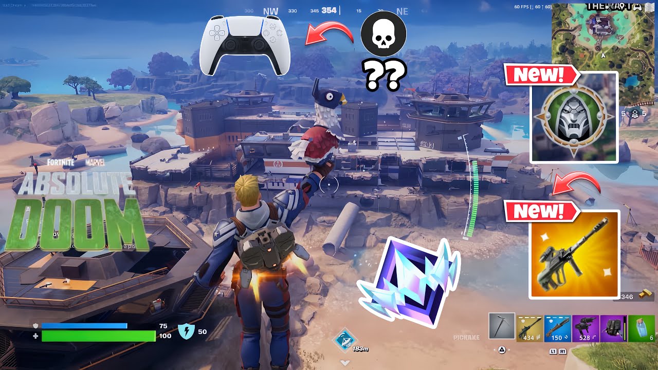 FORTNITE SOLO C5S4 15 ELIMINATIONS WITH CAPTAIN JONESY & DOOM MEDALLION ...