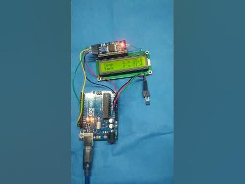 Arduino project | LM-35 temperature sensor | Arduino Uno | 16*2 i2c ...