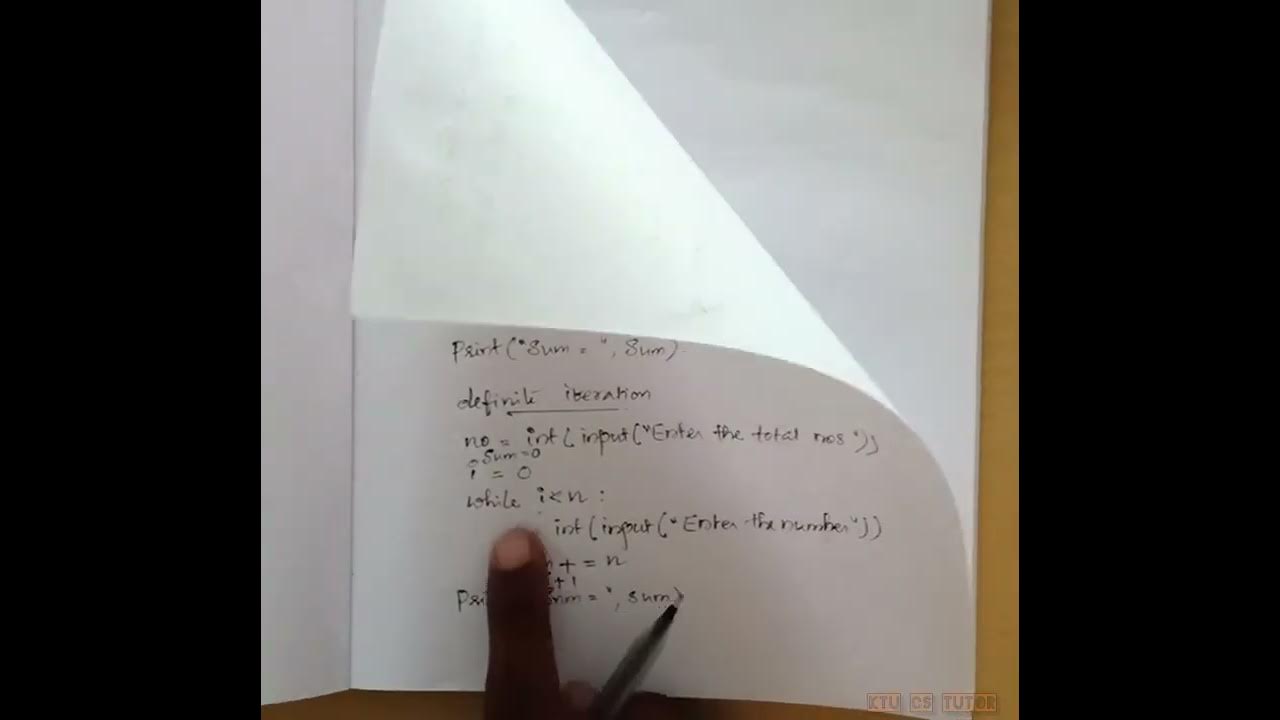 conditional iteration using while loop in python - YouTube