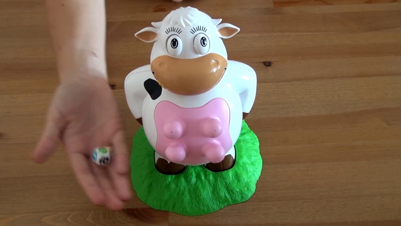 Gra Dojenie Krowy Muu Cobi 🐮 Super zabawka dla dzieci ~ Silly Moo - YouTube