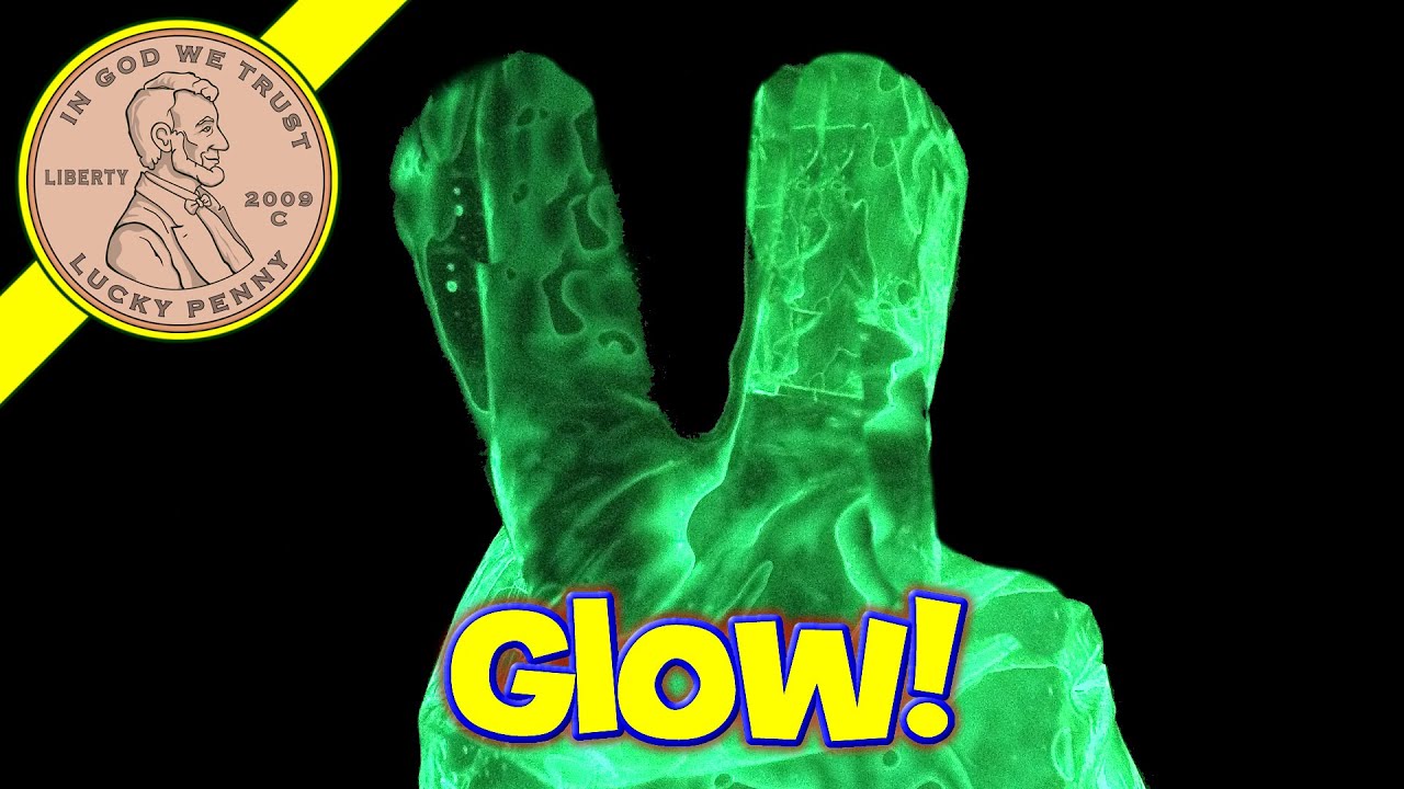 Green Glow Glove, My New Glowing Puppet! - YouTube