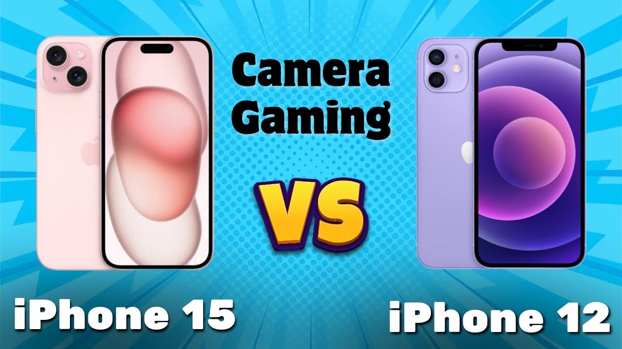 iPhone 15 vs iPhone 12 | Gaming and Camera comparison - YouTube