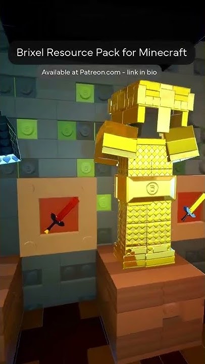 Brixel resource pack for Minecraft Available at Patreon.com/wabbabrick ...