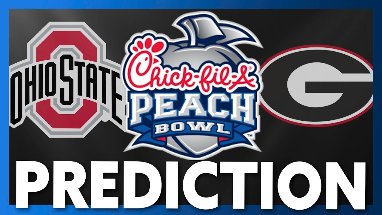 2022 Ohio State Vs Georgia College Football Playoff Prediction Youtube