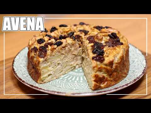 ¿Tienes AVENA y PLÁTANO? ¡Postre SALUDABLE en 5 minutos! SIN AZÚCAR