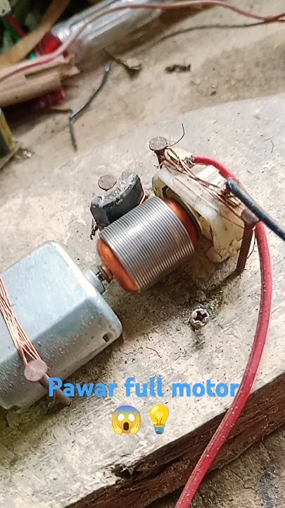 Pawar Full Motor Dcmotor Electrical Electronic Experiment Electric Dcmachine Shorts