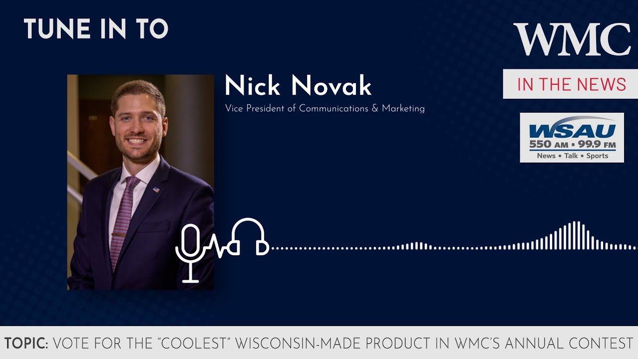 Nick Novak on The Meg Ellefson Show | Vote for Coolest Wisconsin-Made ...