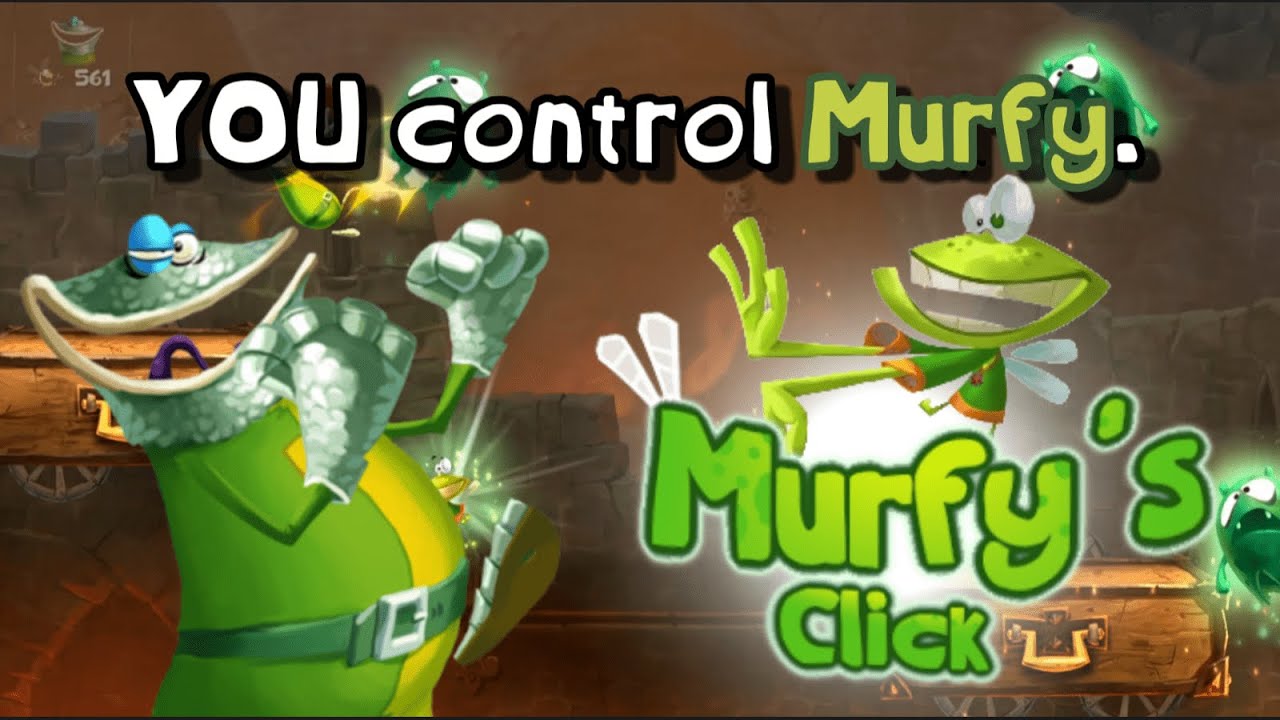 Rayman Legends but YOU control the Murfy - YouTube