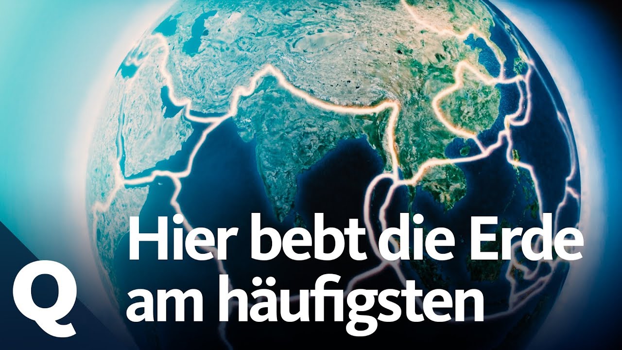 Erdbeben-Gebiete: Wo die Erde häufig bebt | Quarks - YouTube