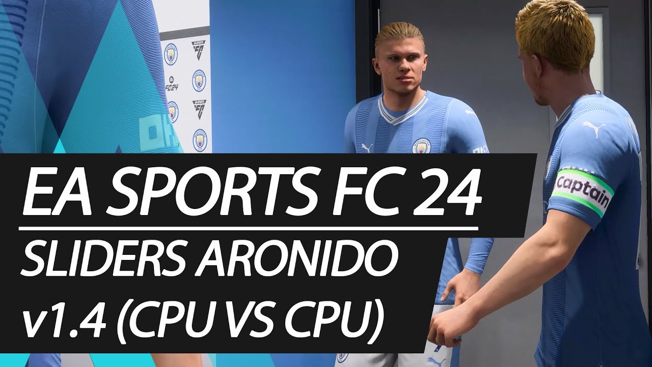 EA SPORTS FC 24 | SLIDERS | CPU VS CPU | MANCHESTER CITY - BAYERN # ...