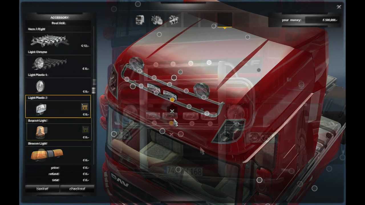 Euro Truck Simulator 2 new Screenshots HD (Truck Customization) - YouTube