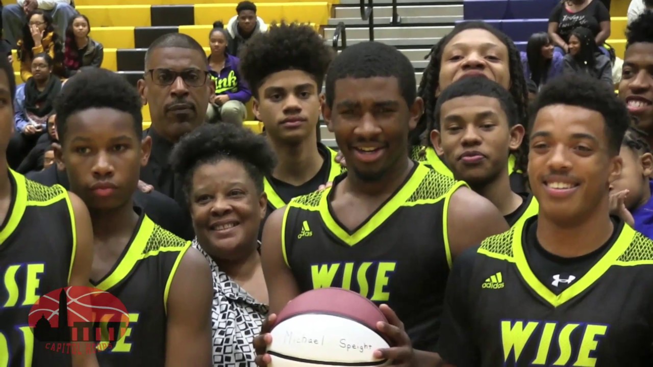 Wise Senior Michael Speight Eclipses the 1,000 Point Mark vs ER 12/16 ...