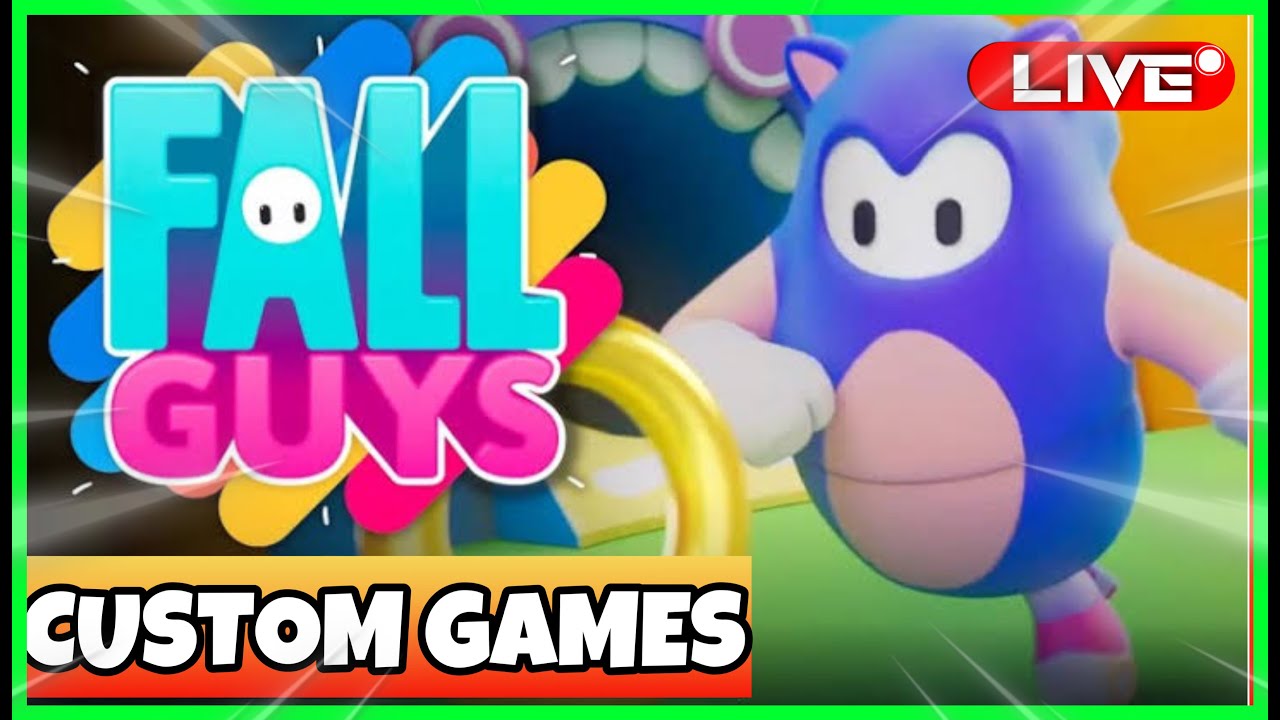 🔴 FALL GUYS SKIN WAR CUSTOM GAMES LIVE | ANYONE CAN JOIN | FALL GUYS ...