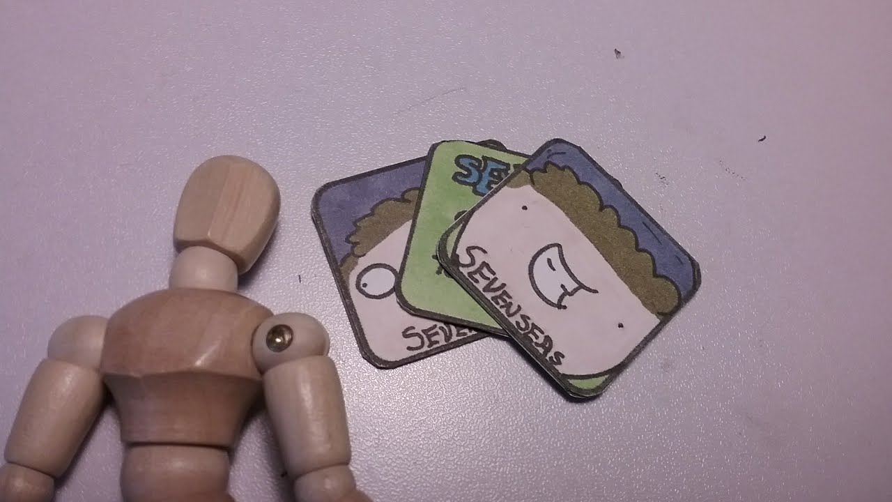How to make homemade Coins and Counters for your Homemade TCGs! - YouTube