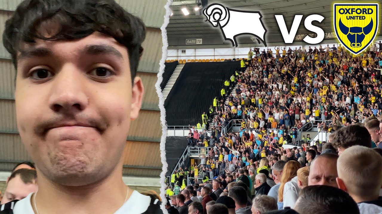 HARRIS ON FORM | DERBY COUNTY 1-2 OXFORD UNITED *vlog* - YouTube