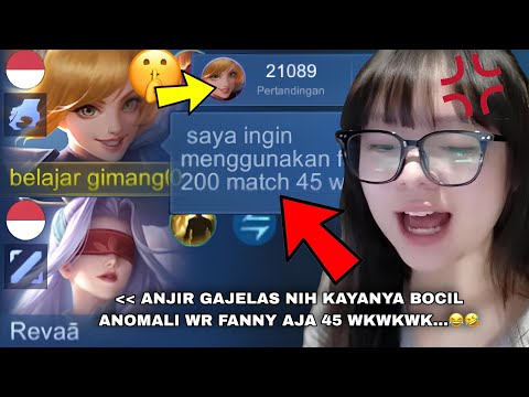 KETIKA FANNY 20K MATCH PRANK PURA PURA NOOB KE STREAMER CEWEK RANDOM!! DAN INI REAKSINYAA…🤣☠️