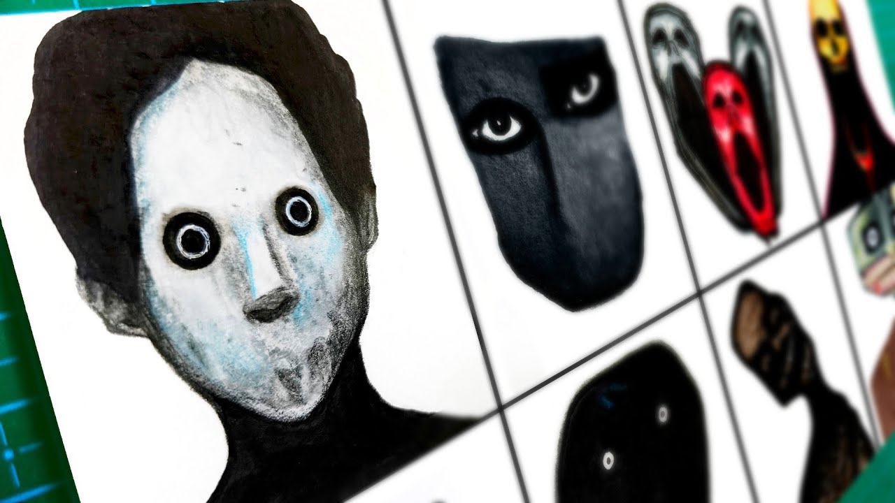 Drawing Doges Nextbots Characters - Lisperous, Hunting, Ghost Hunters ...